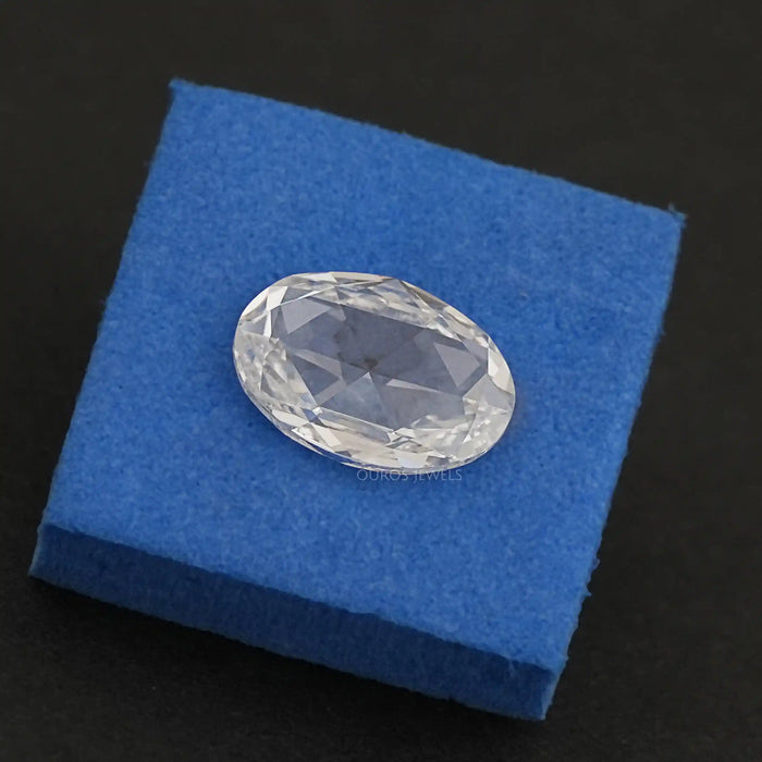 Rose Cut Oval Diamond Loose — Ouros Jewels
