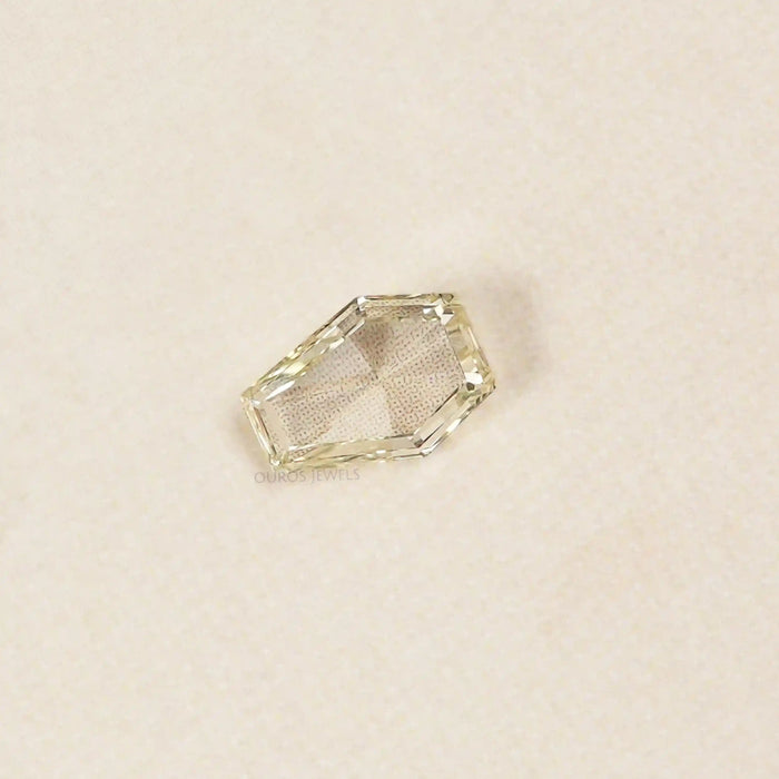 Calf's Head Portrait Cut Yellow Diamond — Ouros Jewels