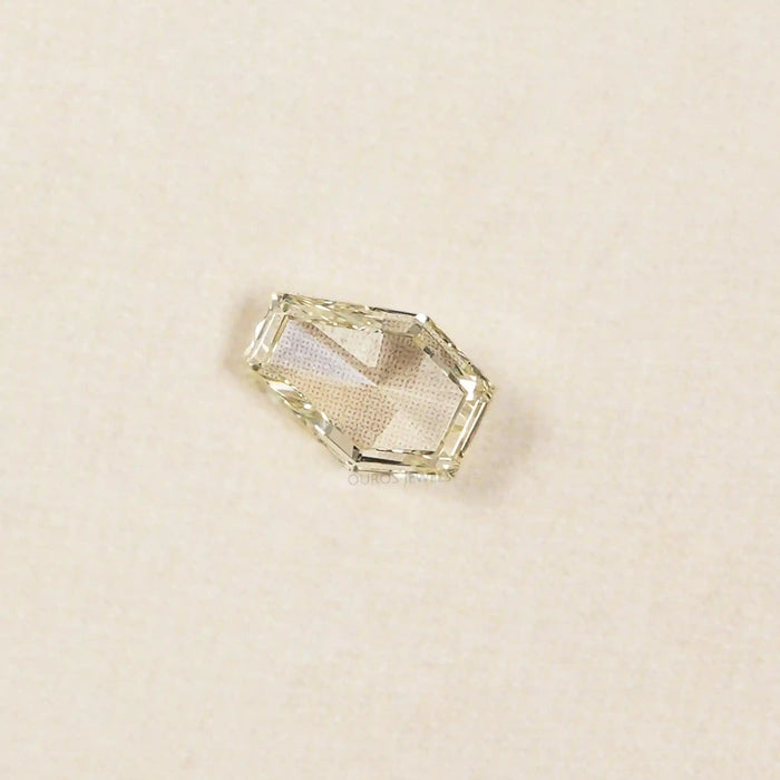 Calf's Head Portrait Cut Yellow Diamond — Ouros Jewels