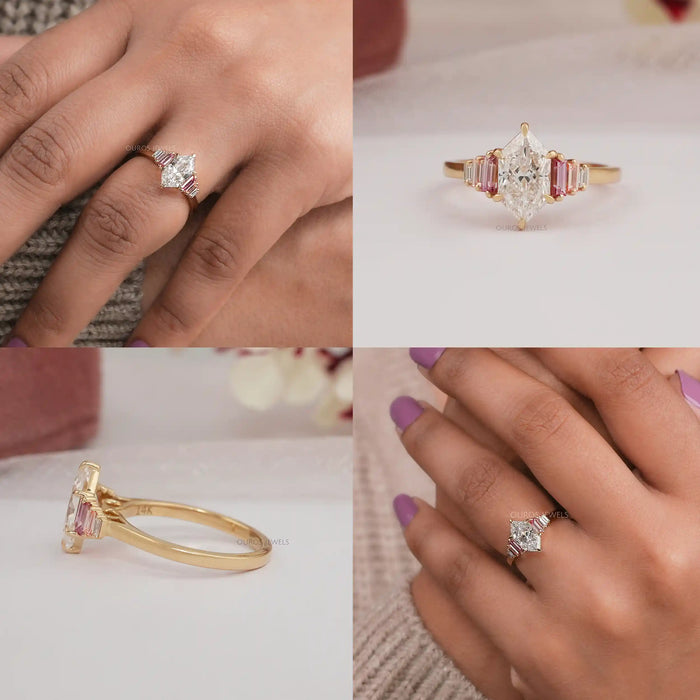 Antique Dutch Marquise Cut Diamond Ring — Ouros Jewels