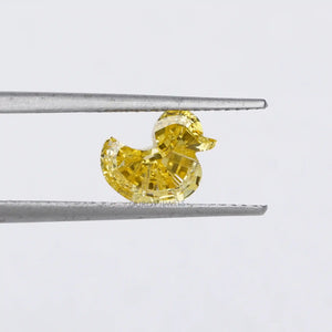 Yellow Duck Cut Loose Diamond — Ouros Jewels