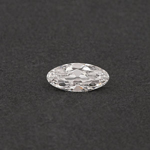 1 carat moval cut lab grown diamond — Ouros Jewels