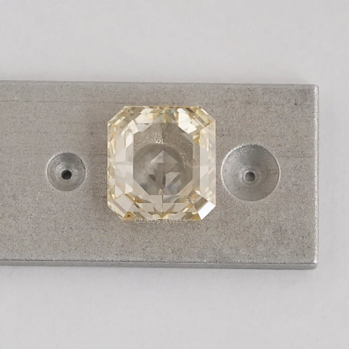 Square Radiant Cut Loose Yellow Diamond — Ouros Jewels