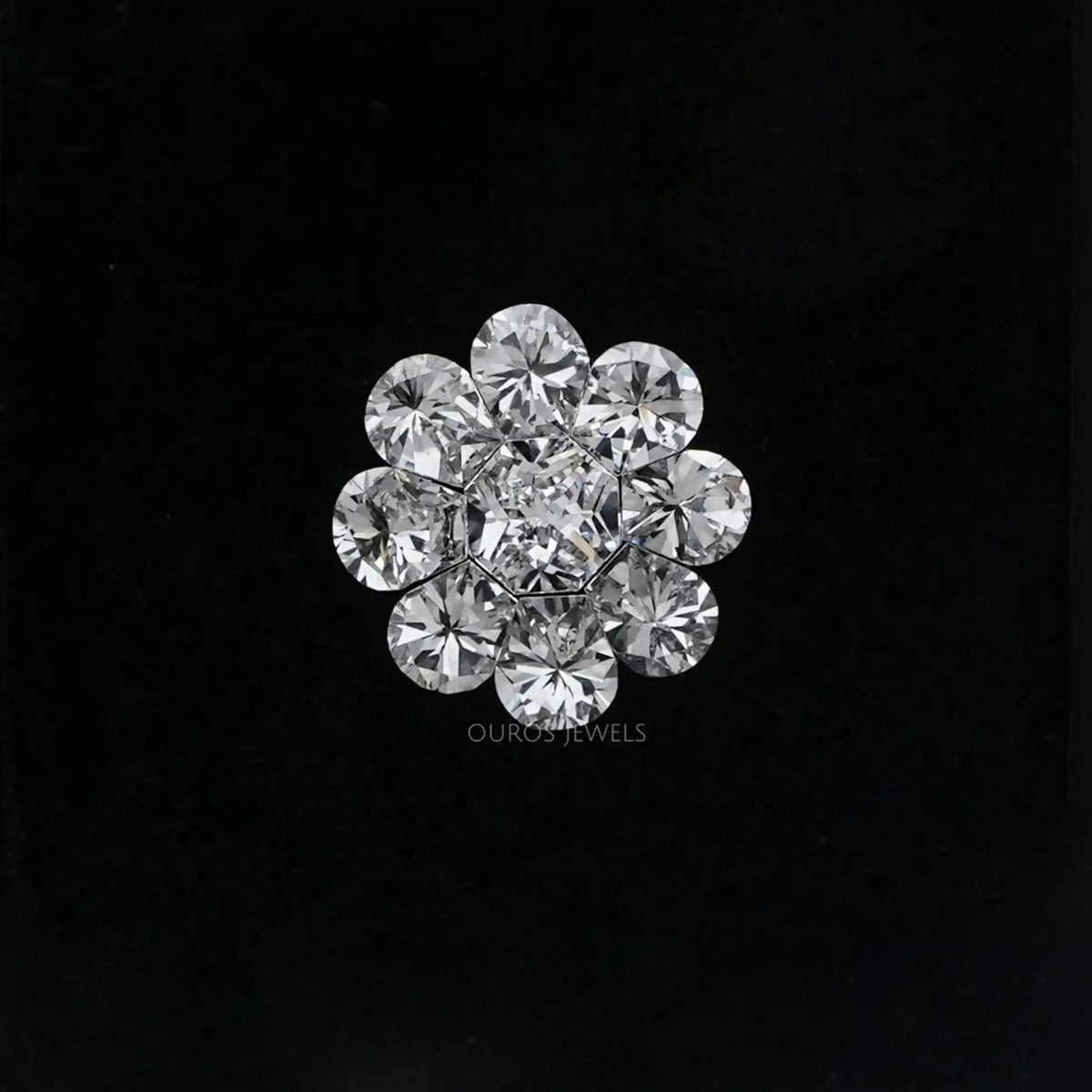 Round Pie Cut Loose Diamond — Ouros Jewels