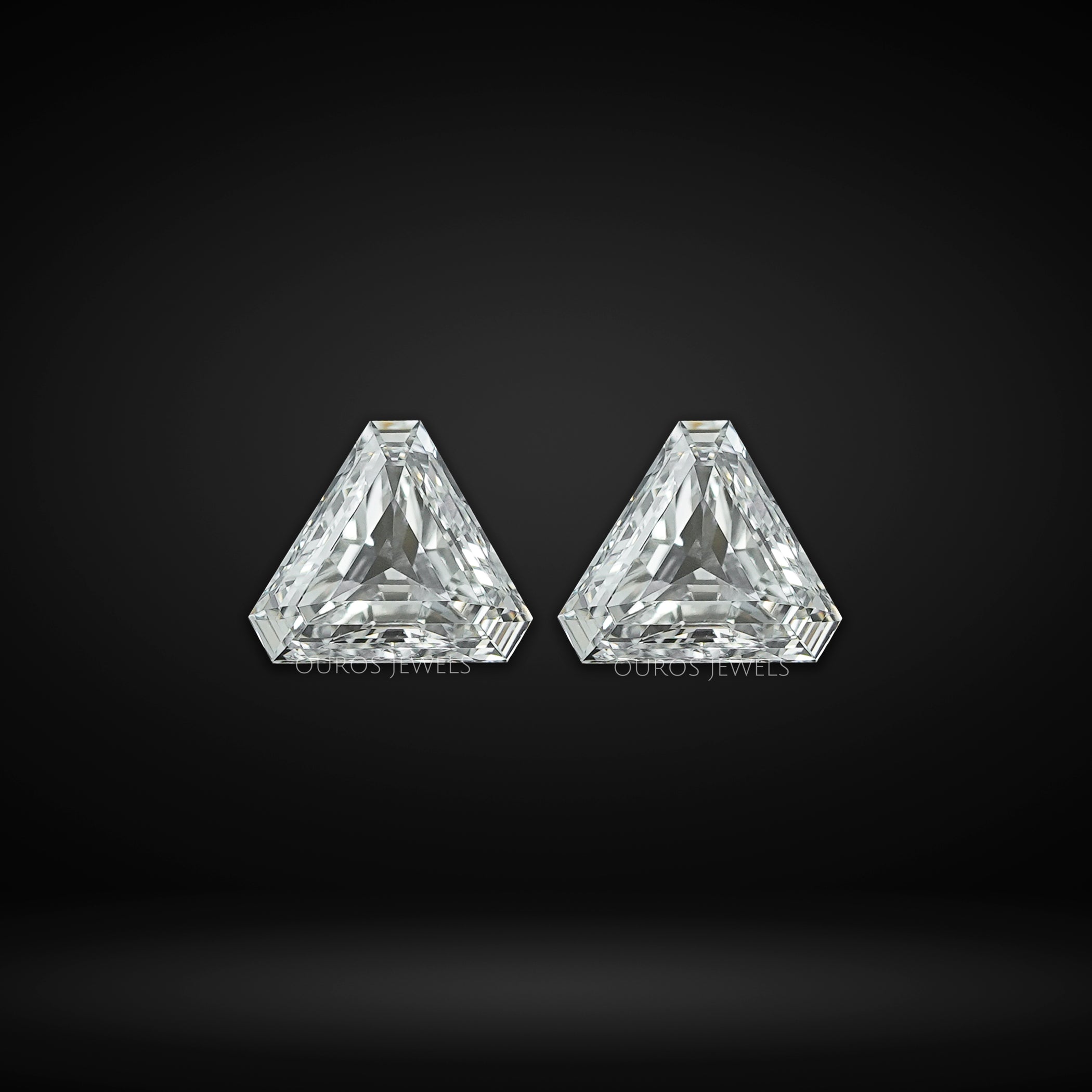 Modified Triangle Lab Diamond Matching Pair — Ouros Jewels