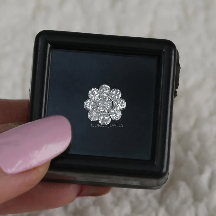 Round Pie Cut Loose Diamond — Ouros Jewels