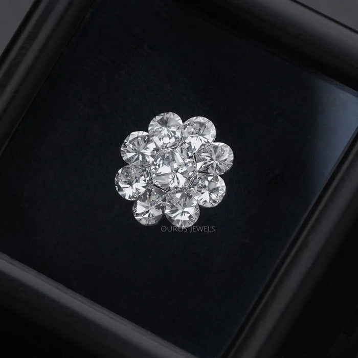 Round Pie Cut Loose Diamond — Ouros Jewels
