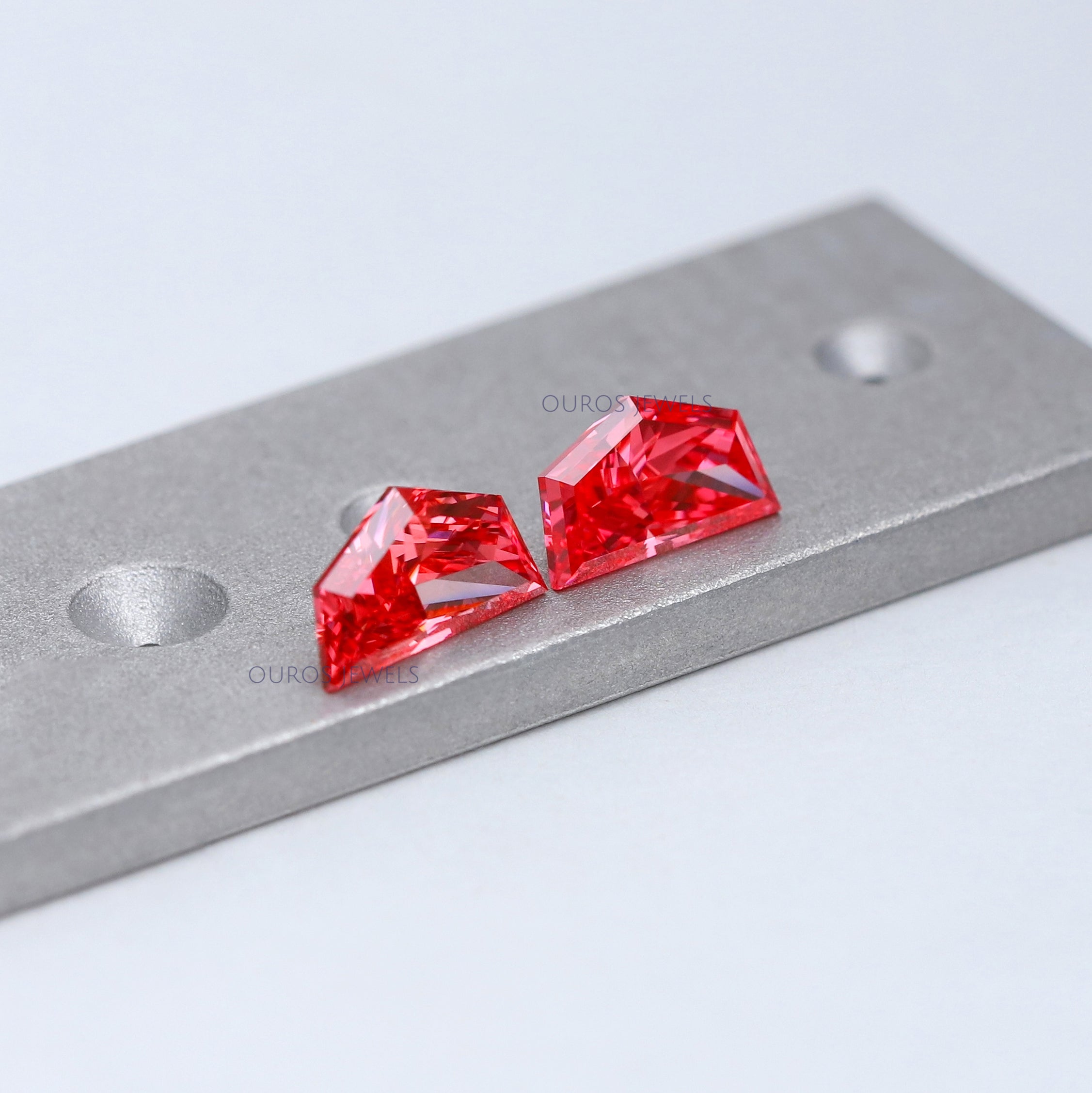 Cadillac Cut Pink Diamond Pair | Ouros Jewels