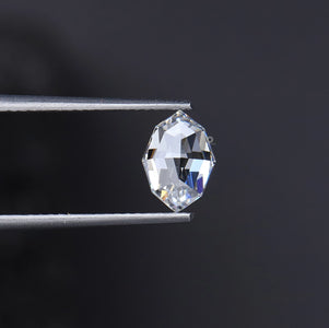 Step Cut Moval Lab Diamond | Ouros Jewels