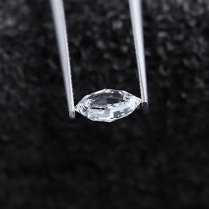 Step Cut Moval Lab Diamond | Ouros Jewels