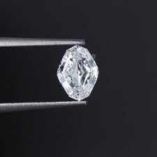 Antique Lozenge Step Cut Diamond | Ouros Jewels