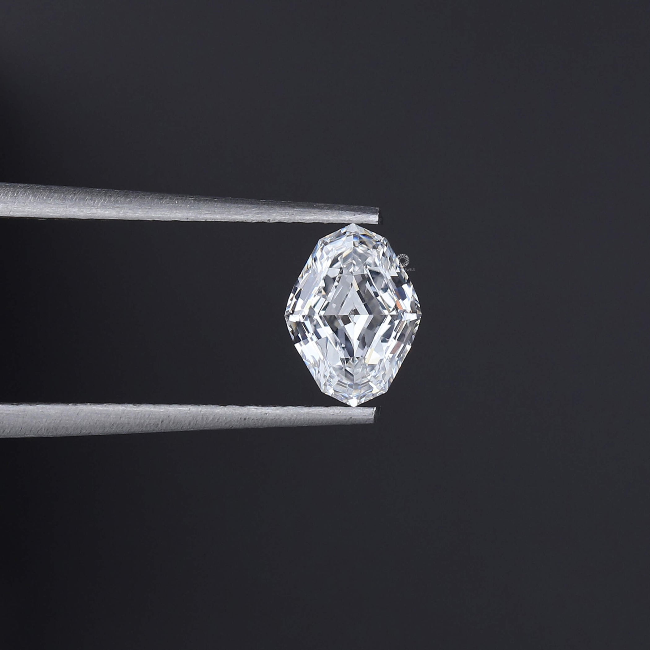Antique Lozenge Step Cut Diamond | Ouros Jewels