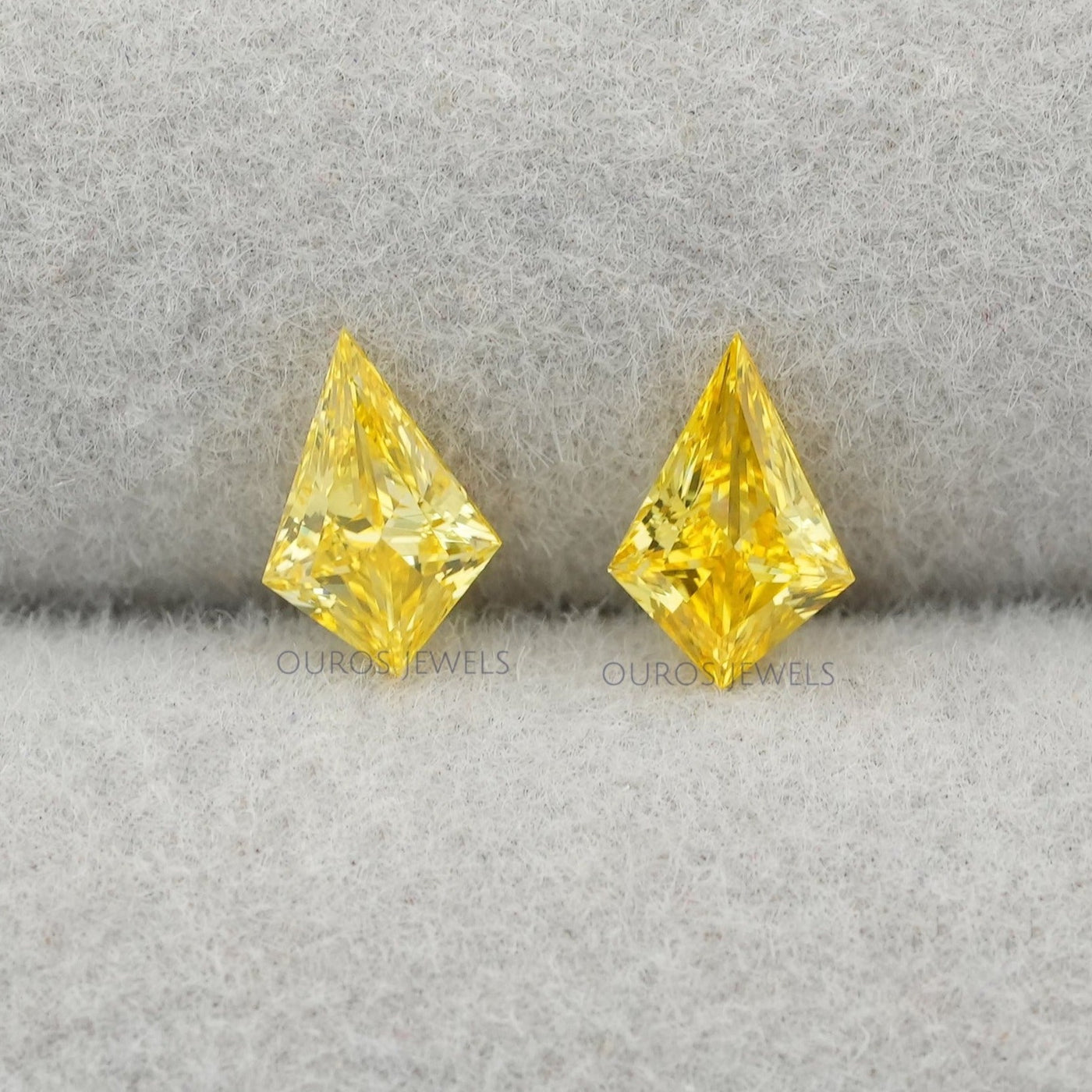 Yellow Kite Cut Diamond — Ouros Jewels