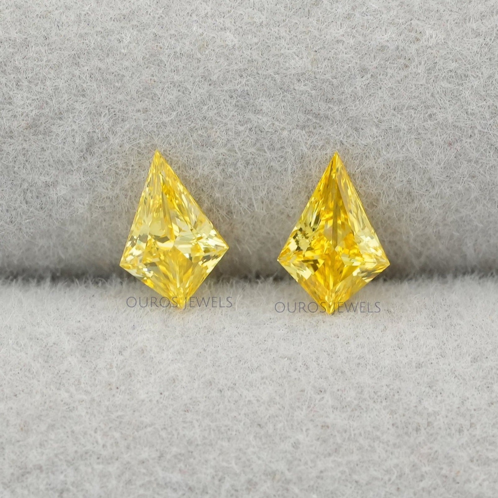 Yellow Kite Cut Diamond — Ouros Jewels