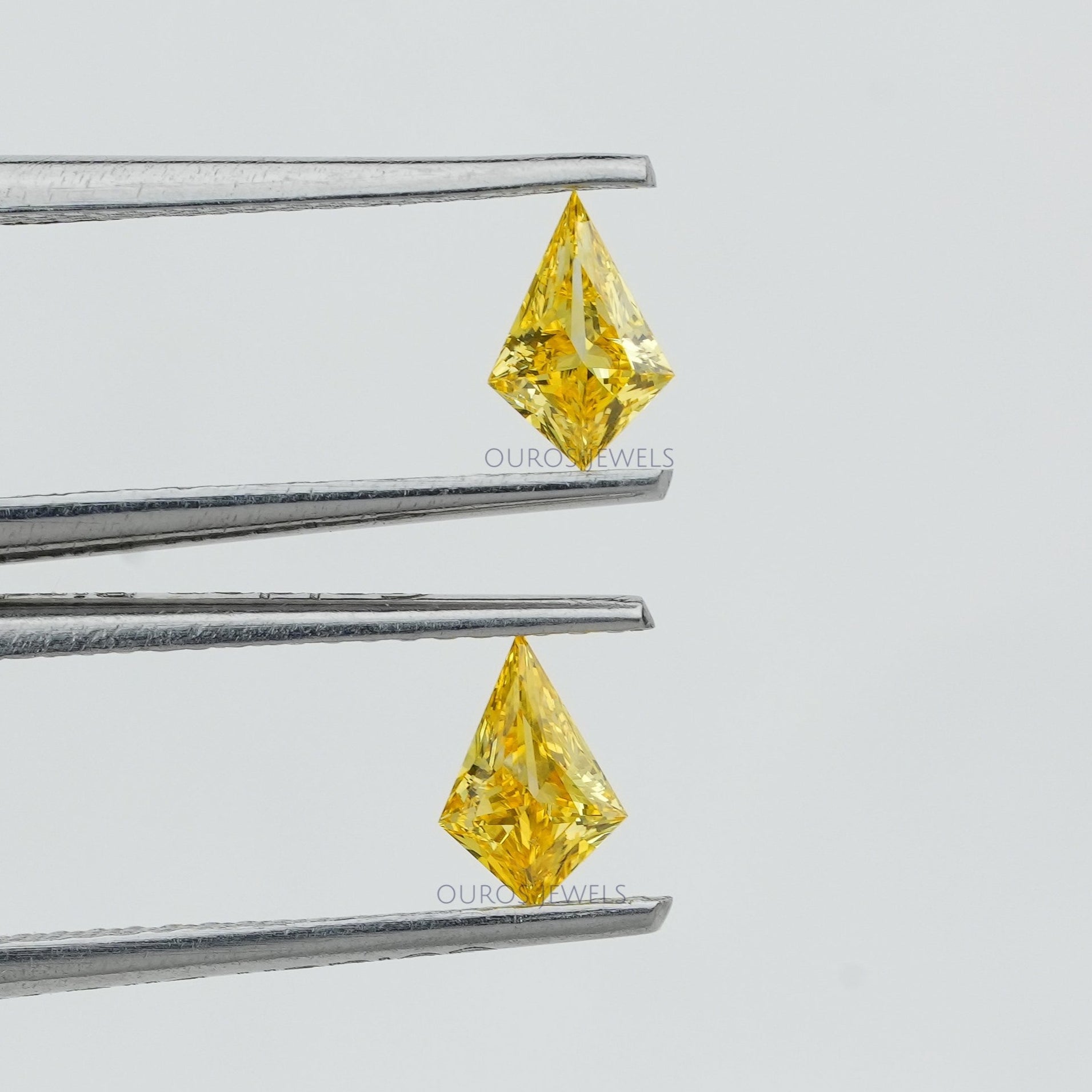 Yellow Kite Cut Diamond — Ouros Jewels
