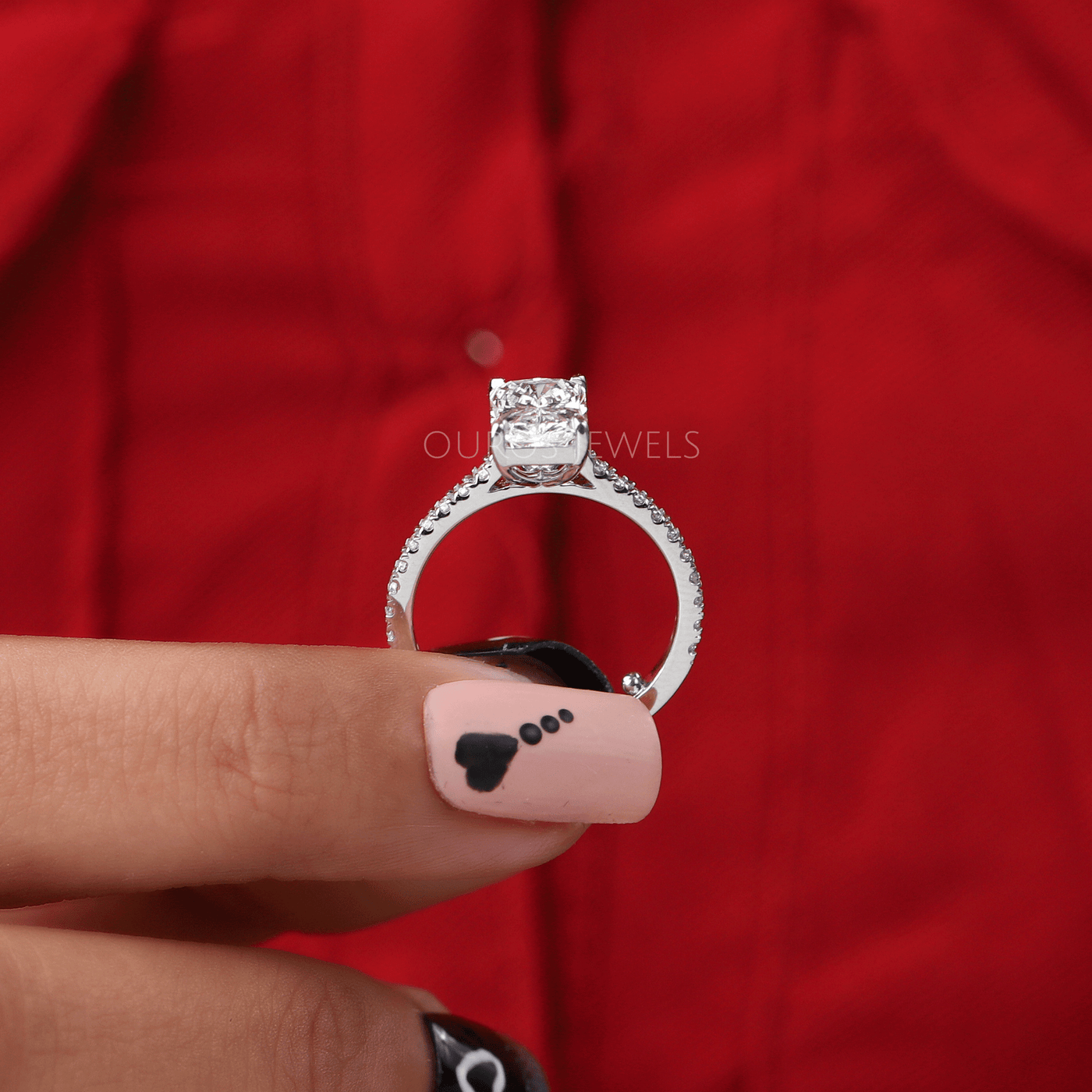 1.5 CT Radiant Cut Diamond Ring | Ouros Jewels